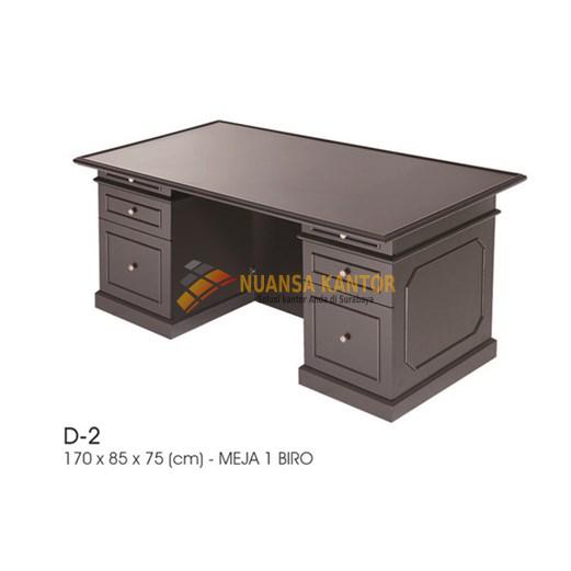 Jual Meja Kantor INDACHI DE-2 (180cm) Murah Surabaya